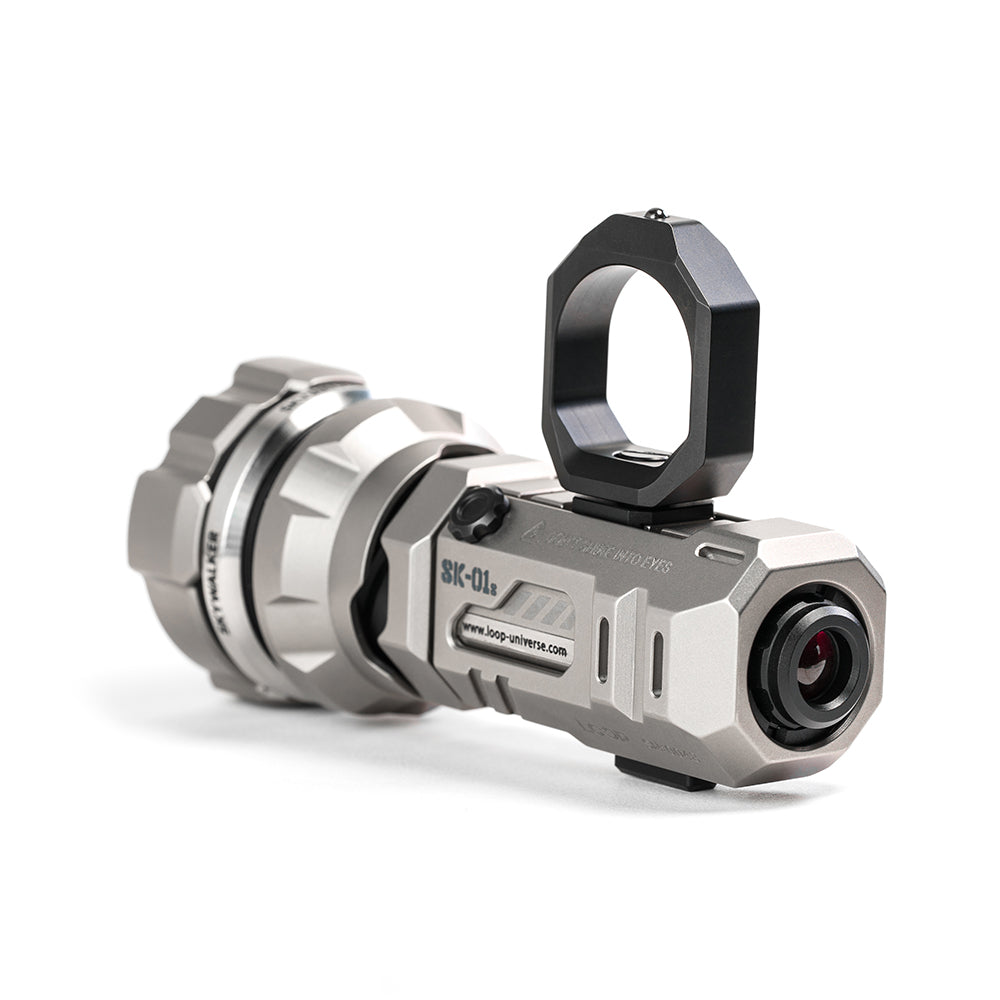 LOOP GEAR SK01S SFT40 LED 1600lm 500m Thrower Flashlight with Rich ...